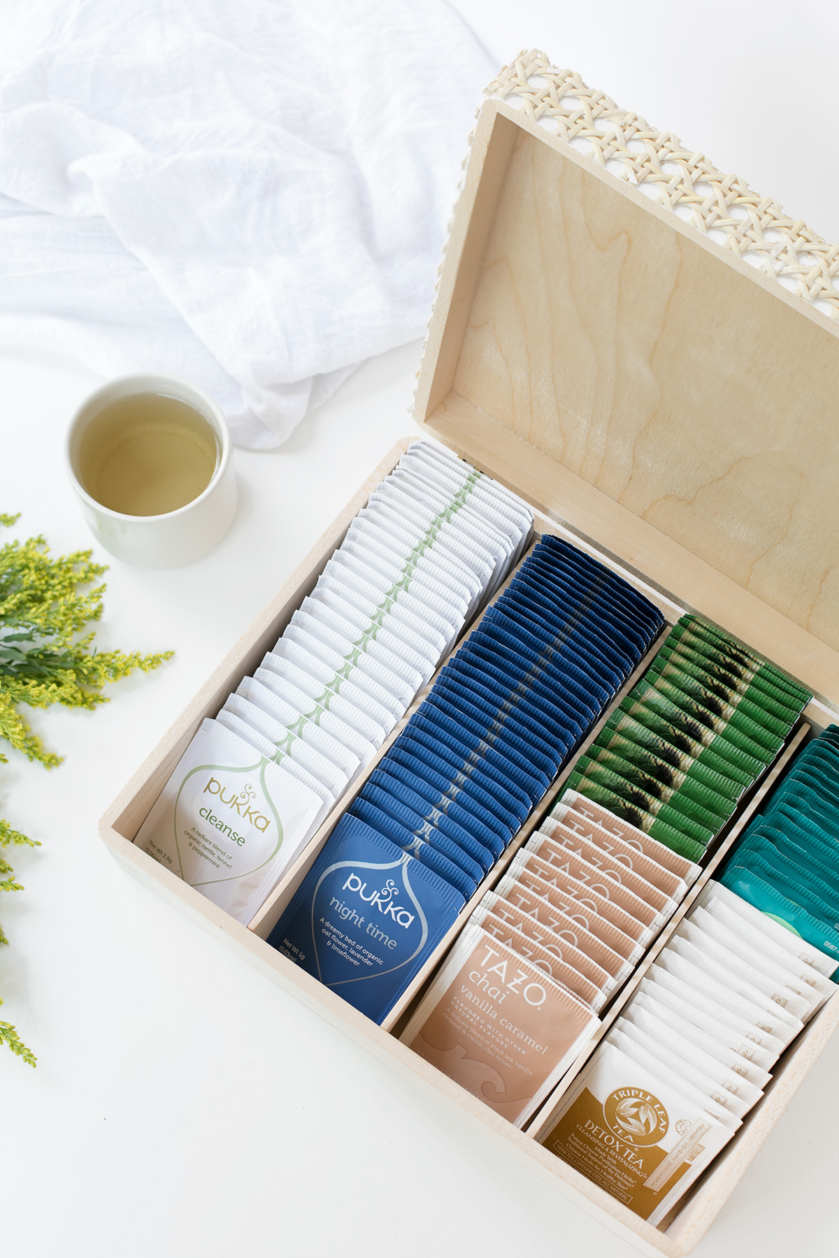 Diy Rattan Tea Box Ctrl Curate